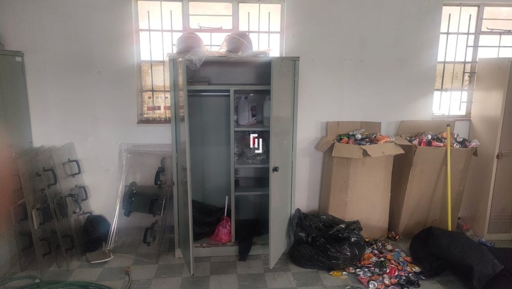 How police cornered suspects linked to theft at SAPS base