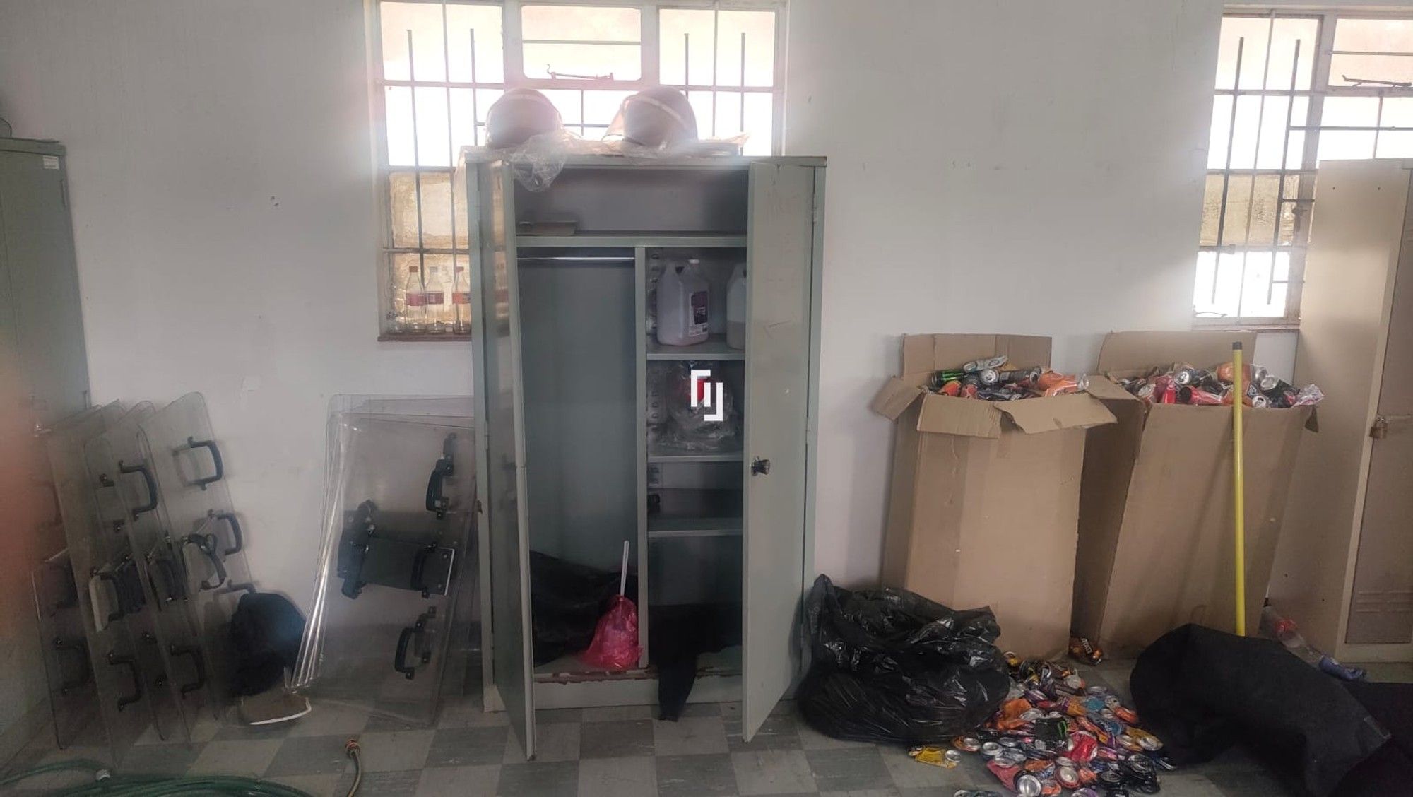 Three arrested for burglary at SAPS riot ammo base in Faure