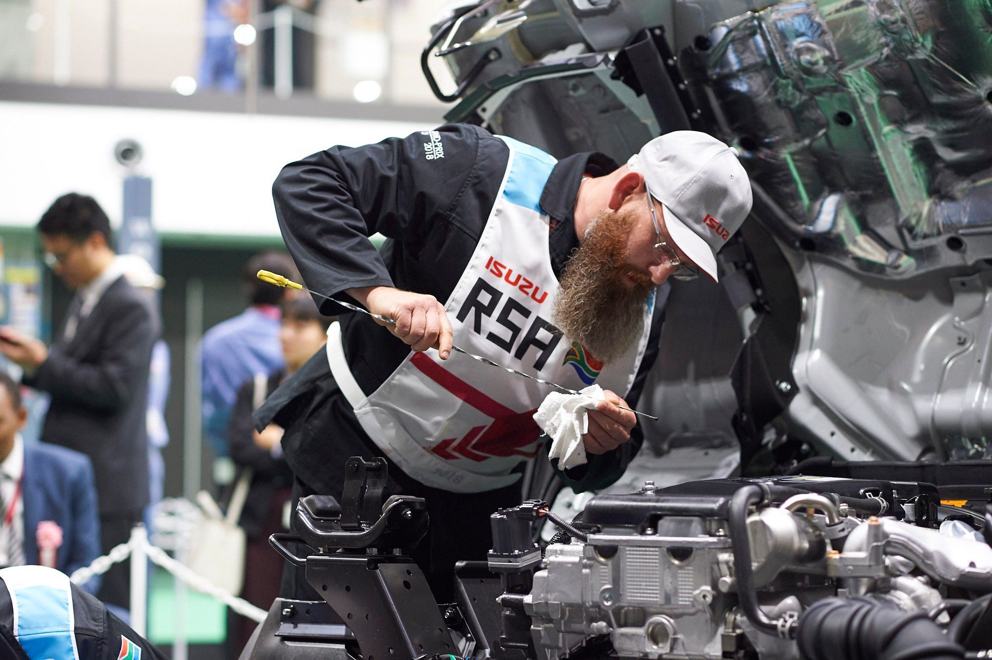 What’s it like to compete on a world (technical) stage?