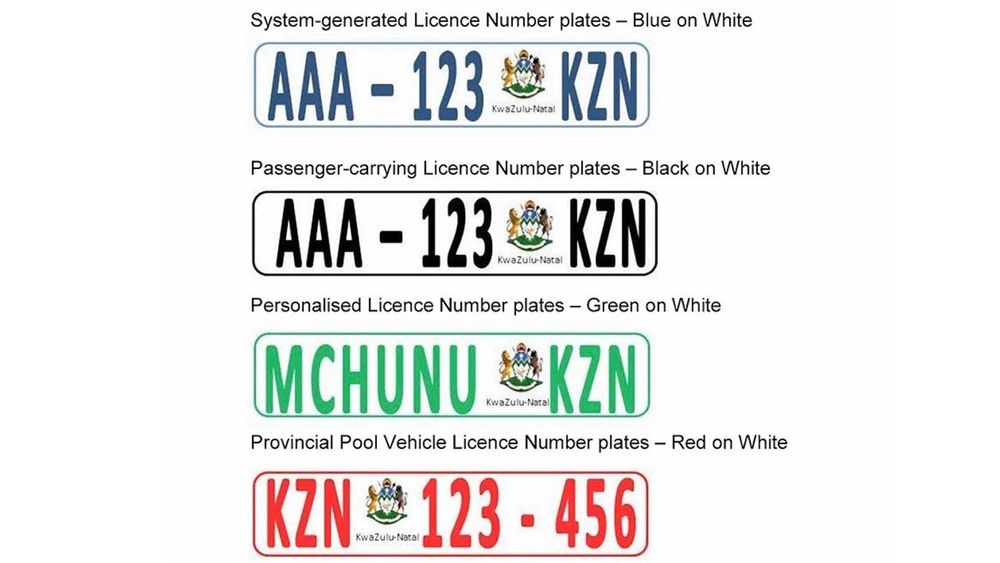 Final warning for KZN motorists to switch to the new number plates