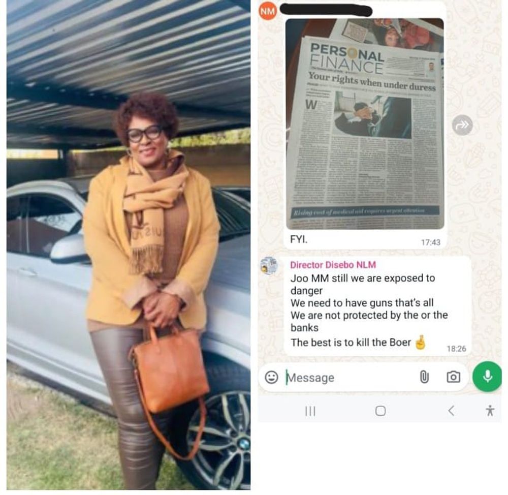 Nketoana municipality director under fire for 'kill the boer' comment ...