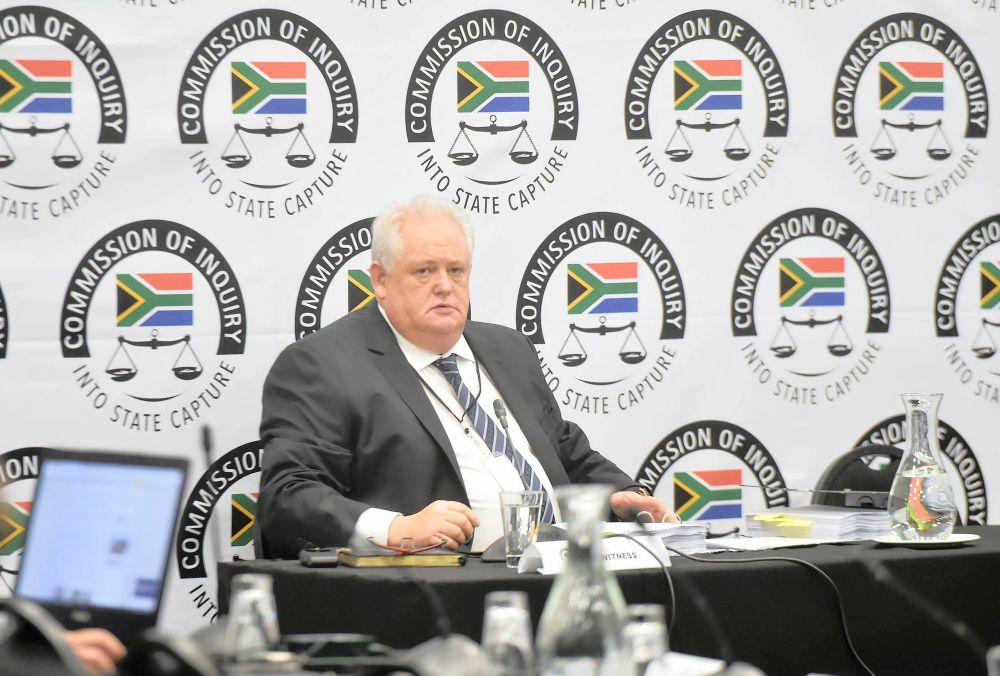 Le Roux tells inquiry he was forced to pin 'special projects' on Agrizzi