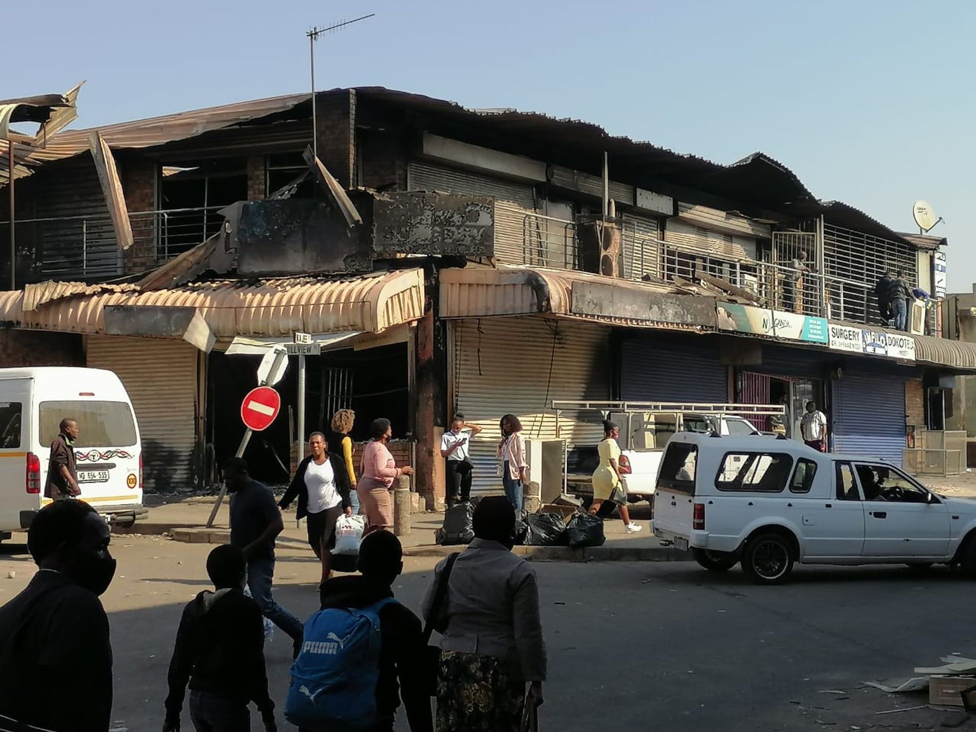 Clean up begins in Isipingo after a week of unrest