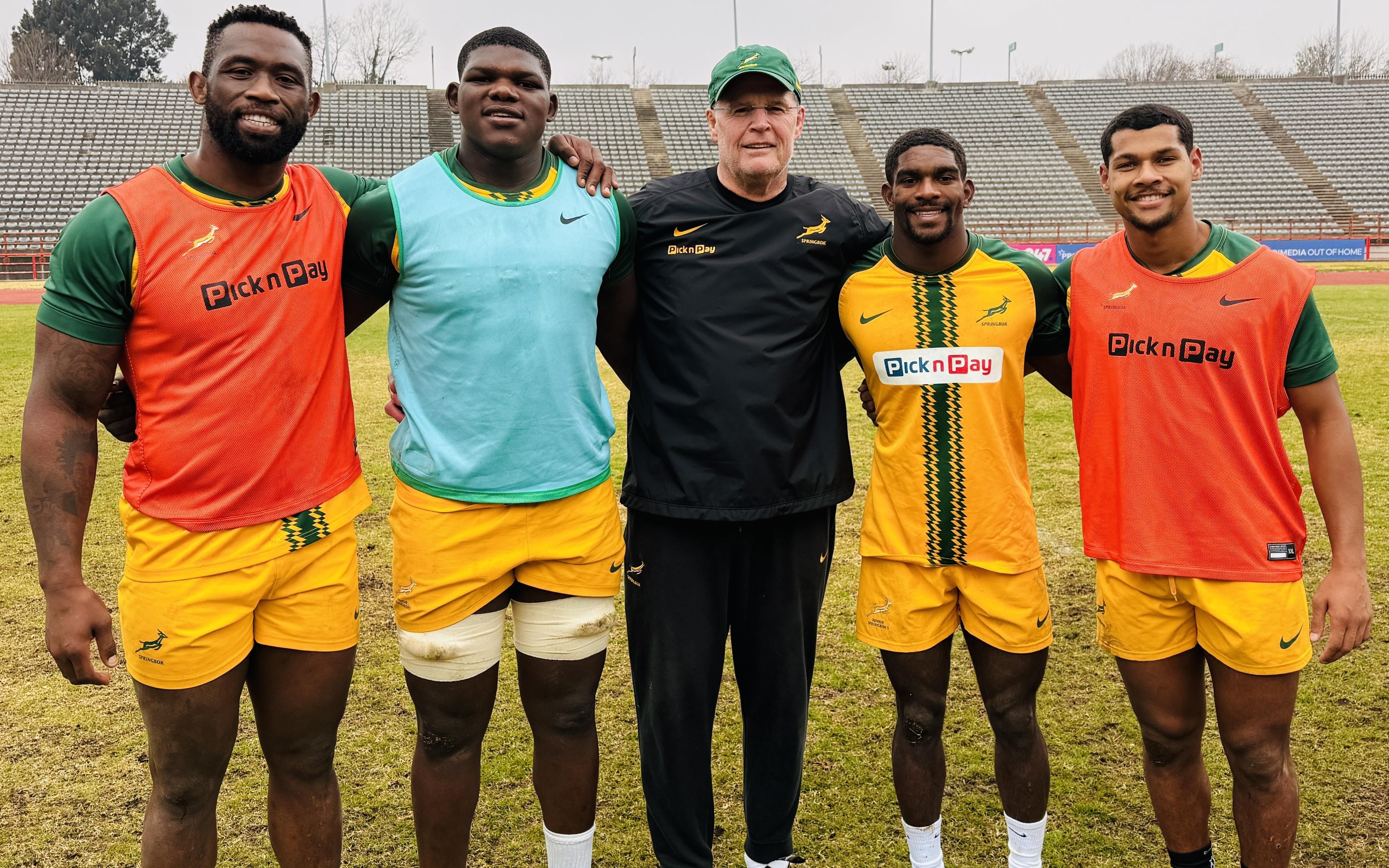 Rassie Erasmus praises Junior Springboks after impressive training camp