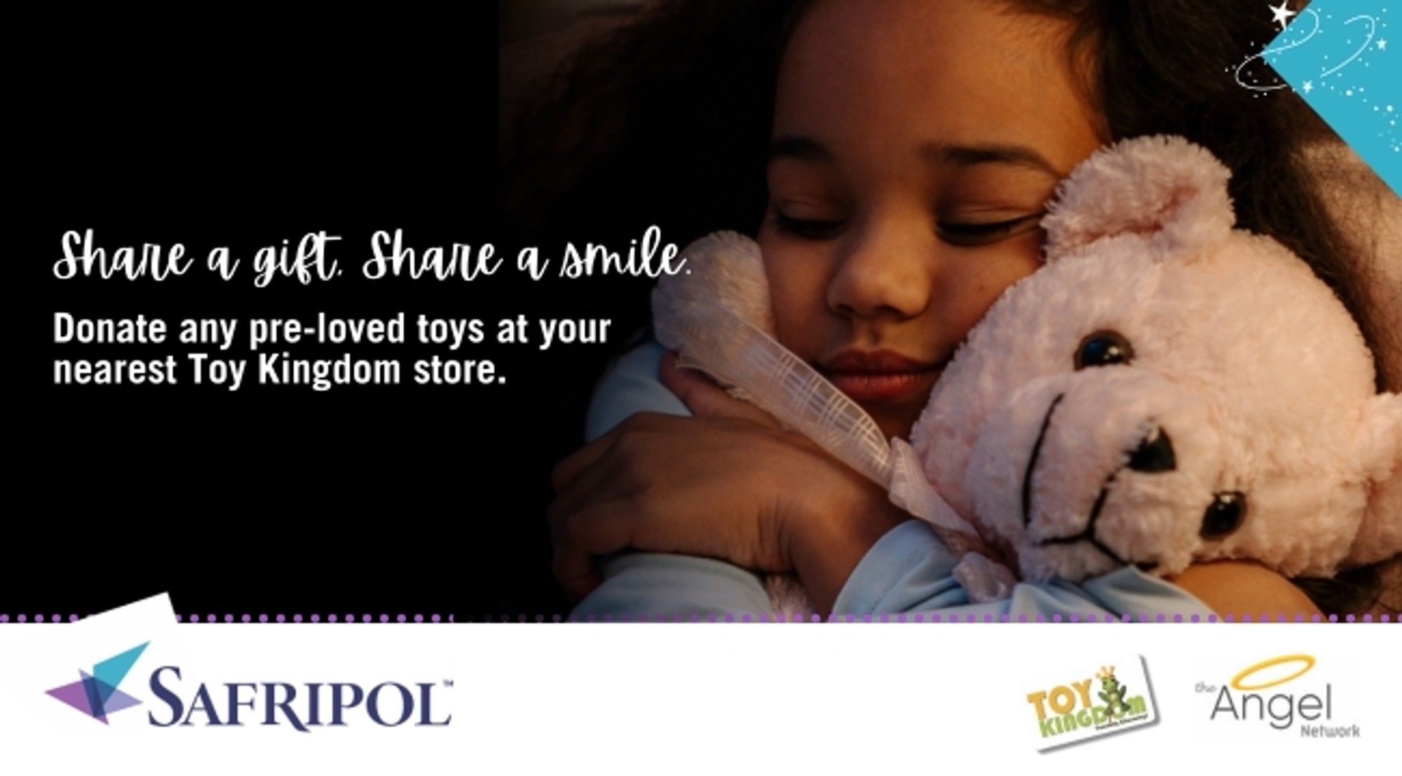 Reasons for good cheer as the Share a Gift. Share a Smile toy Campaign ...