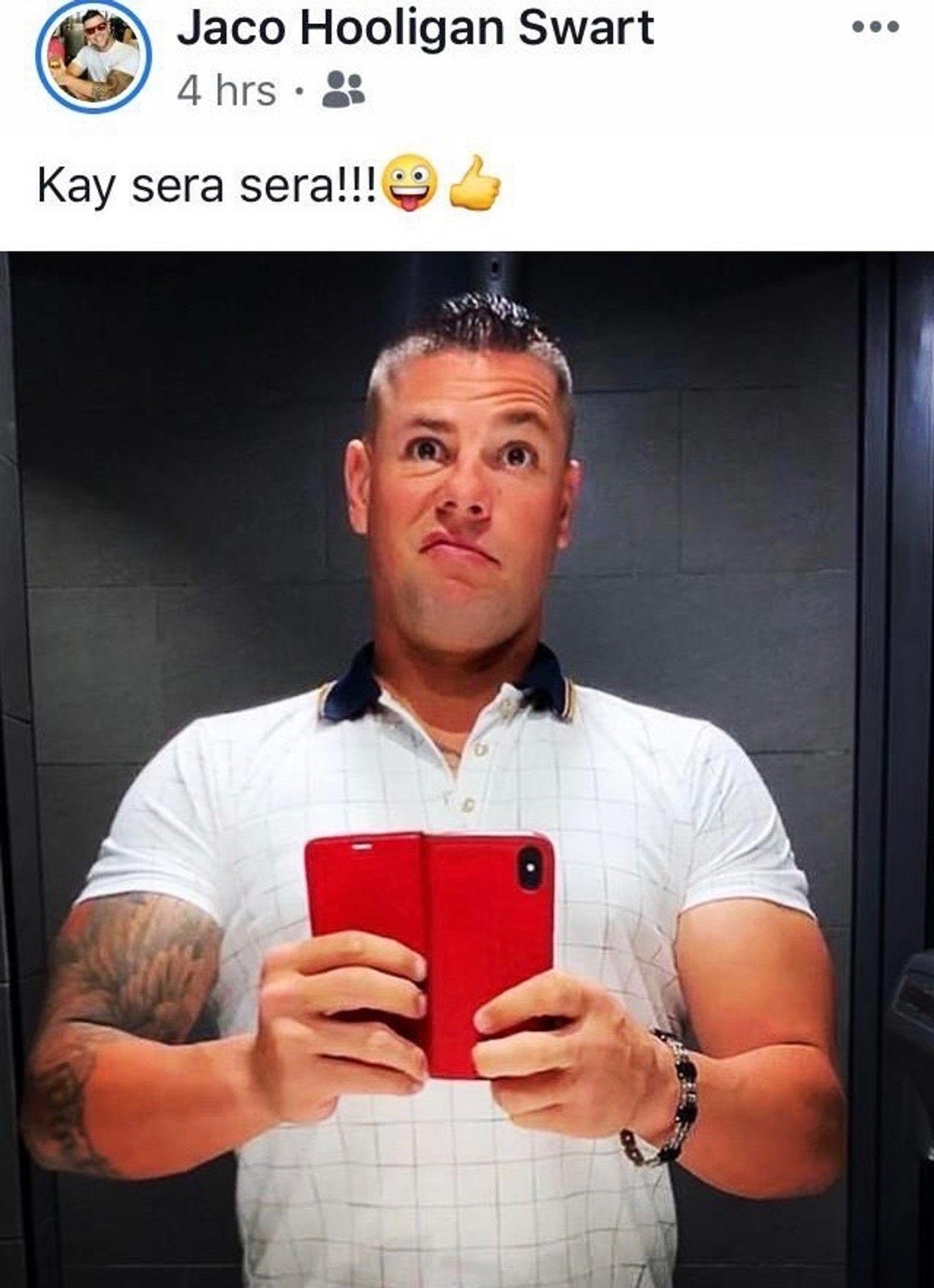 Wife beater Jaco Swart allegedly hit another woman before he was handed ...