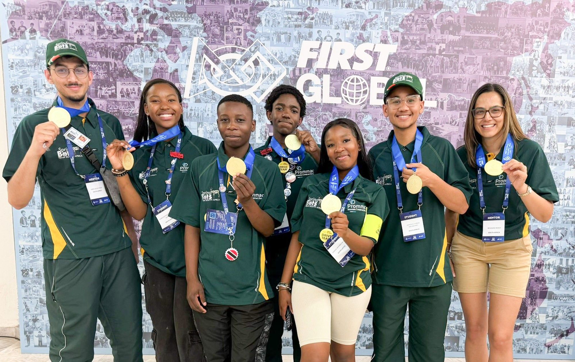 South African robotics team bags gold in Greece