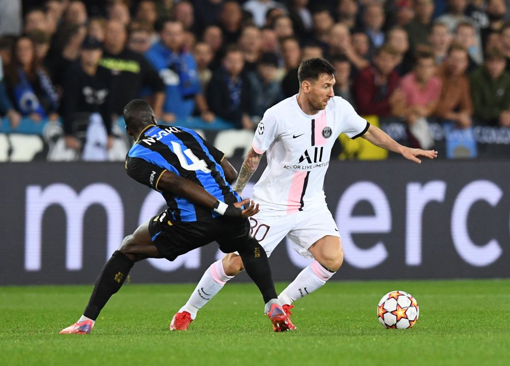 Lionel Messi restricted in PSG draw as Manchester City, Liverpool win ...