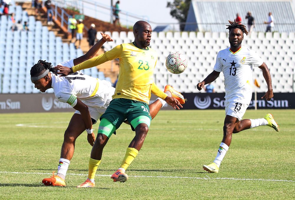 Mbule helps Bafana Bafana beat Ghana in a practice match ahead of AFCON