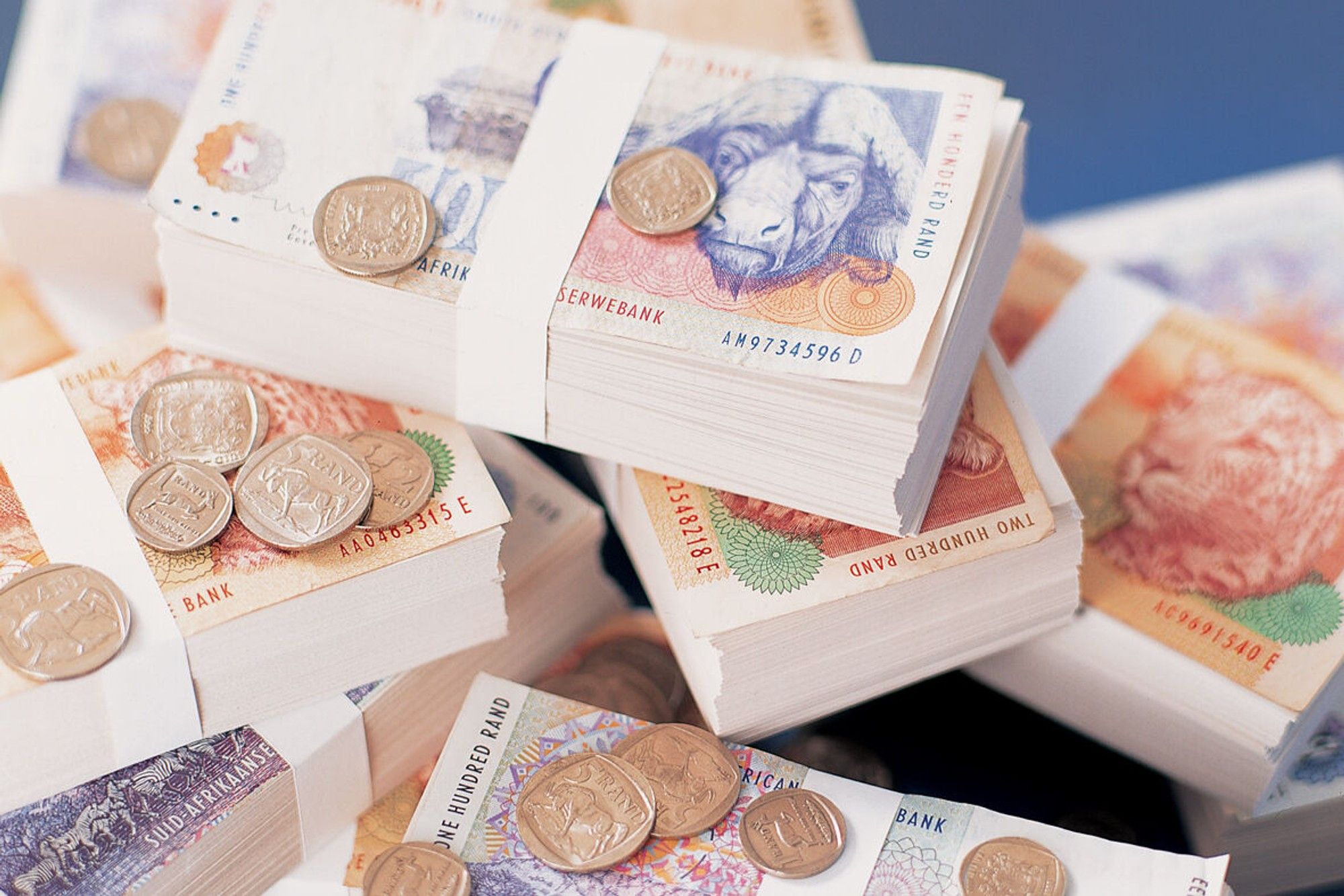 The rand is failing to a robust dollar as it hits R19.31