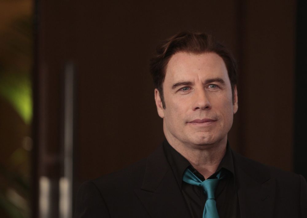 Travolta honours late son