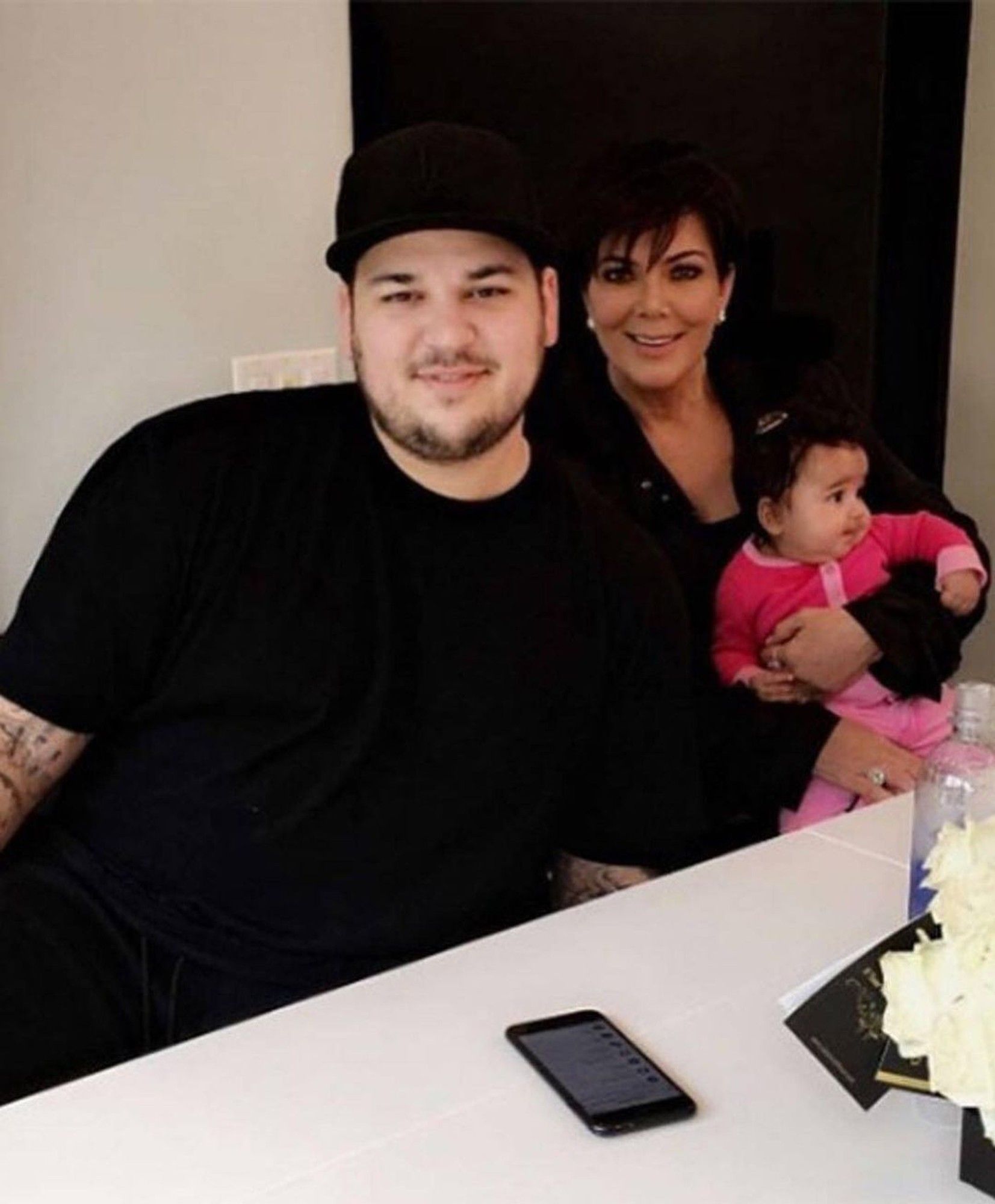 Kris Jenner praises 'great dad' Rob Kardashian