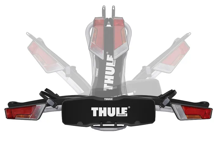New Thule bike rack folds in two moves