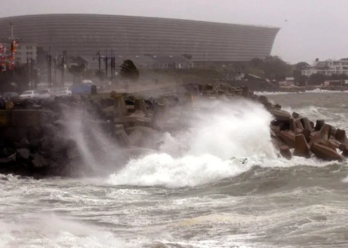 Rough sea alert in Cape