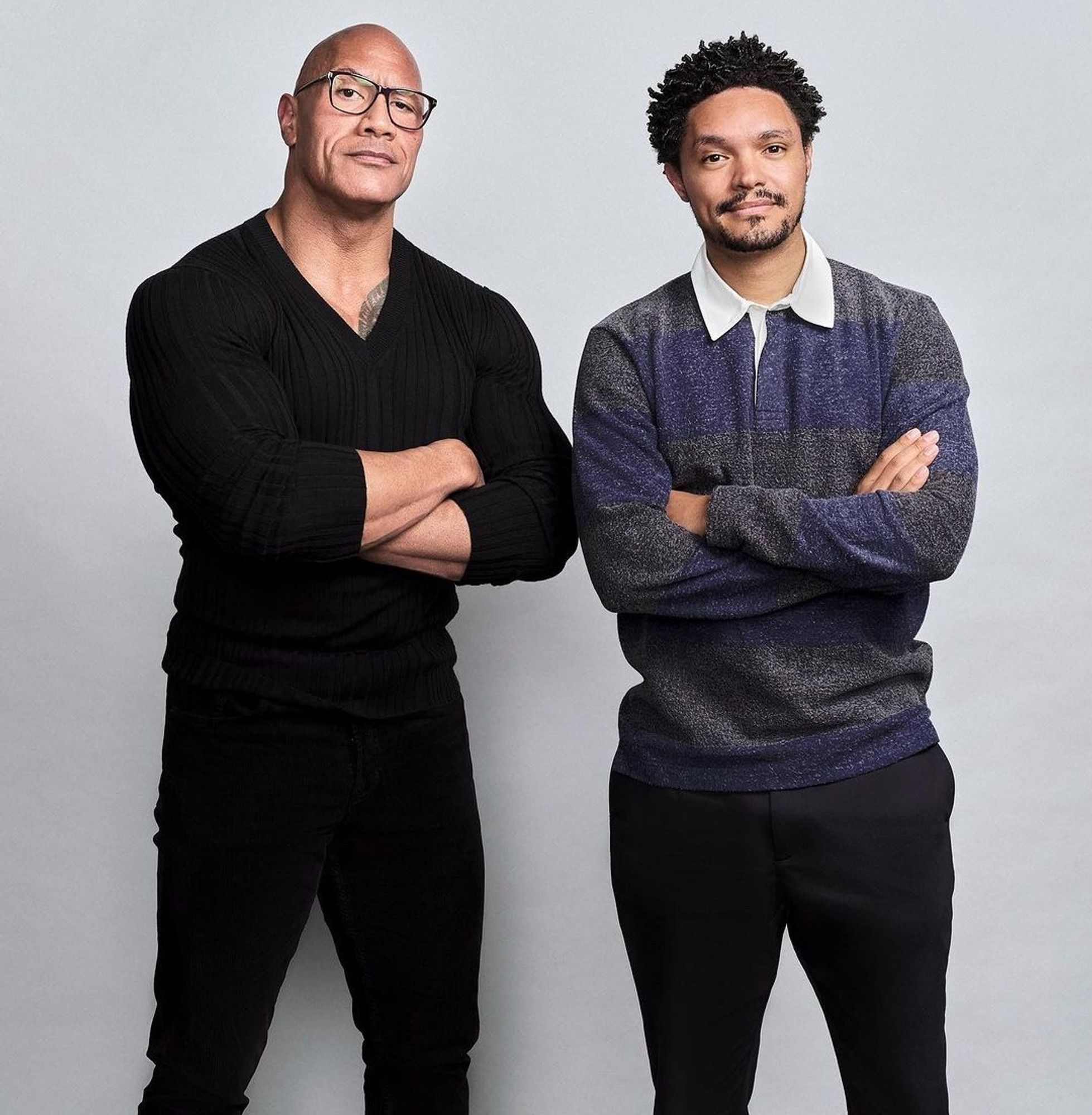 Trevor Noah’s new podcast off to a solid start with Dwayne ‘The Rock’ Johnson as first guest