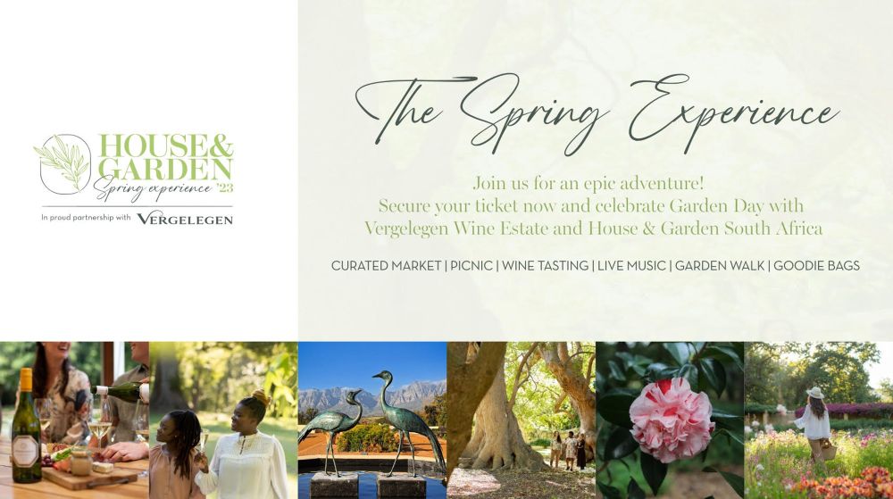 Experience spring in full bloom at Vergelegen Wine Estate with House ...
