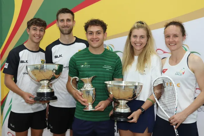 Top SA squash stars set for national doubles showdown in Johannesburg