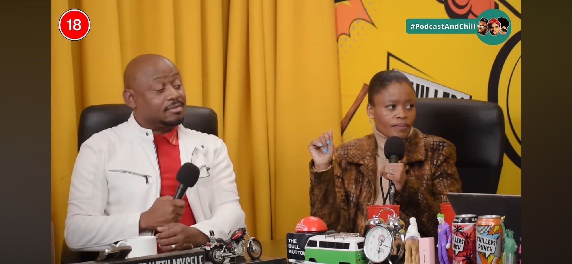 Malaika's Tshedi Mholo and Bongani Nchang open up on 'Podcast and Chill ...
