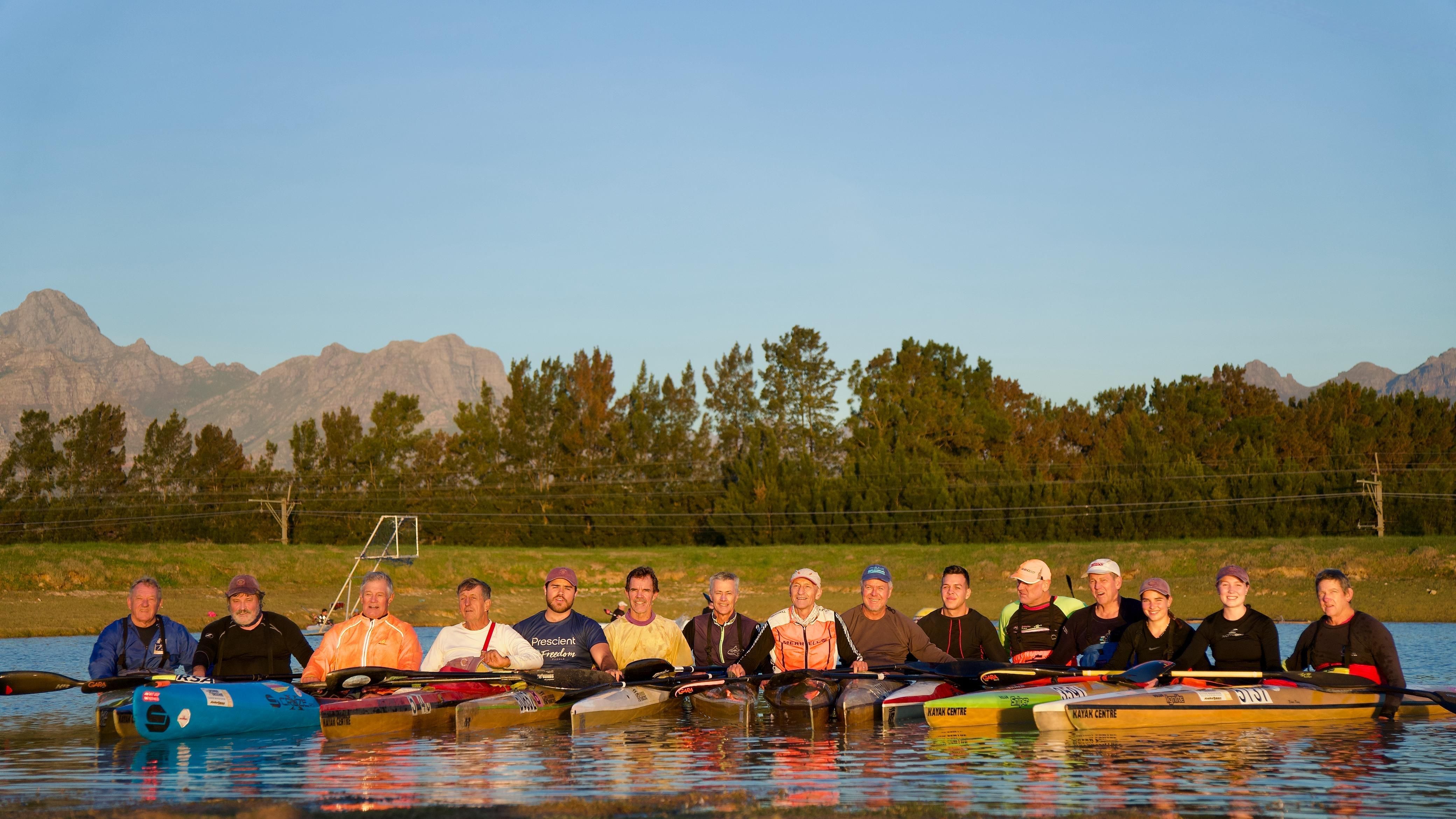 Maties Canoe Club leads the pack for 63rd Berg River Marathon.