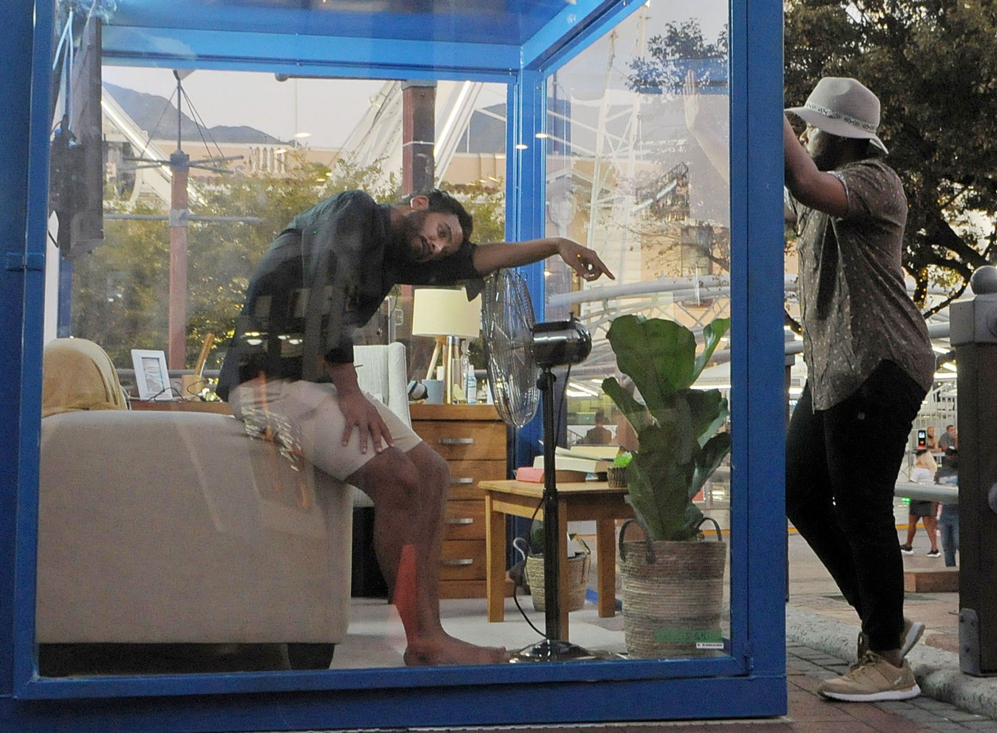 WATCH: Young ‘Free Range Humans’ live in a glass cage as a social ...