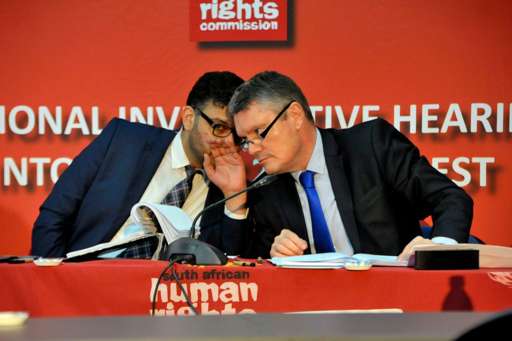 LIVE FEED: SAHRC hearings into July unrest resumes