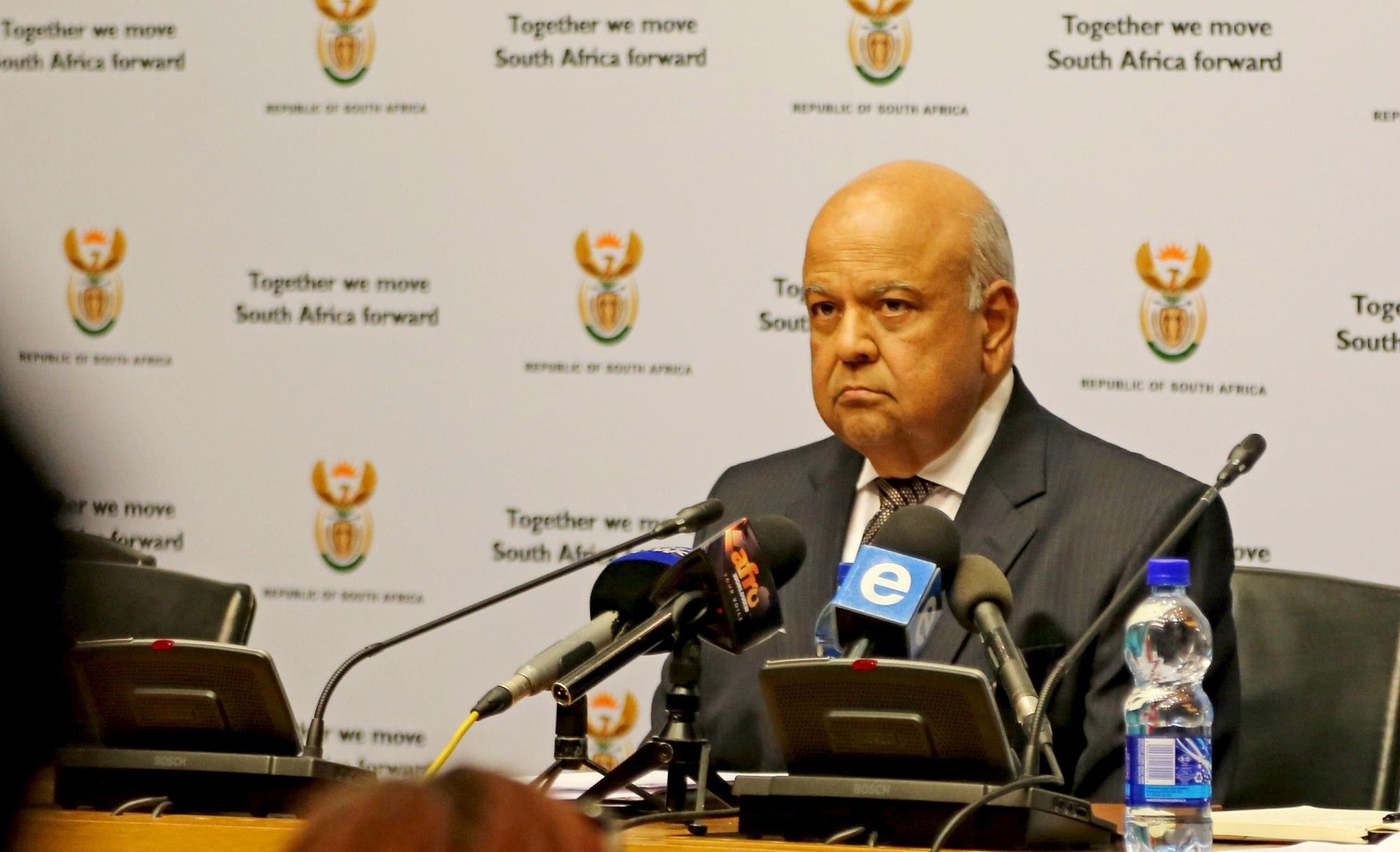Pravin Gordhan on the ropes as EFF urges SAPS to take action