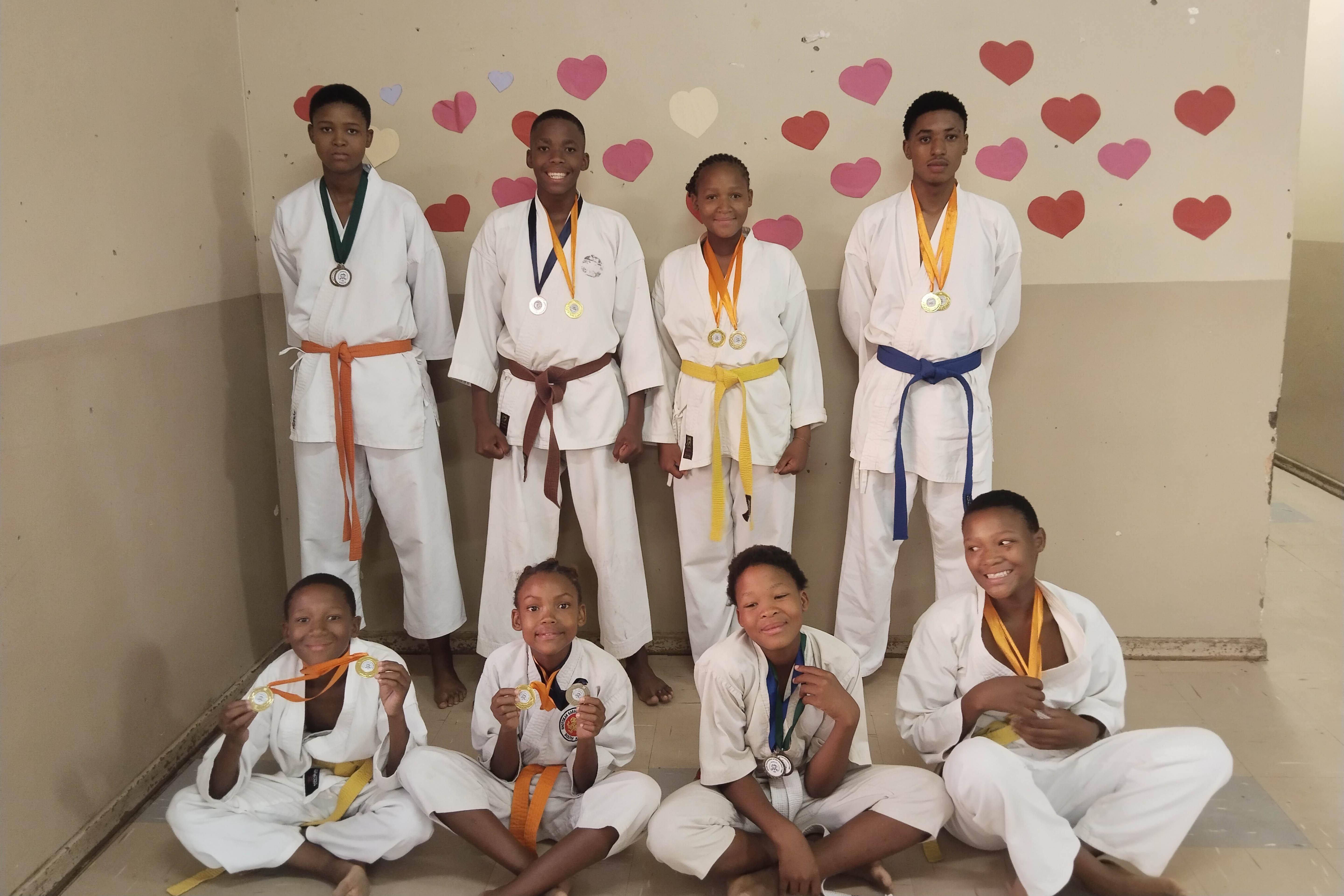 Neko Ashi Karateka shine at Provincial Trials