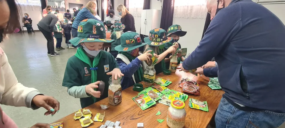 Scout movement show communities that they care