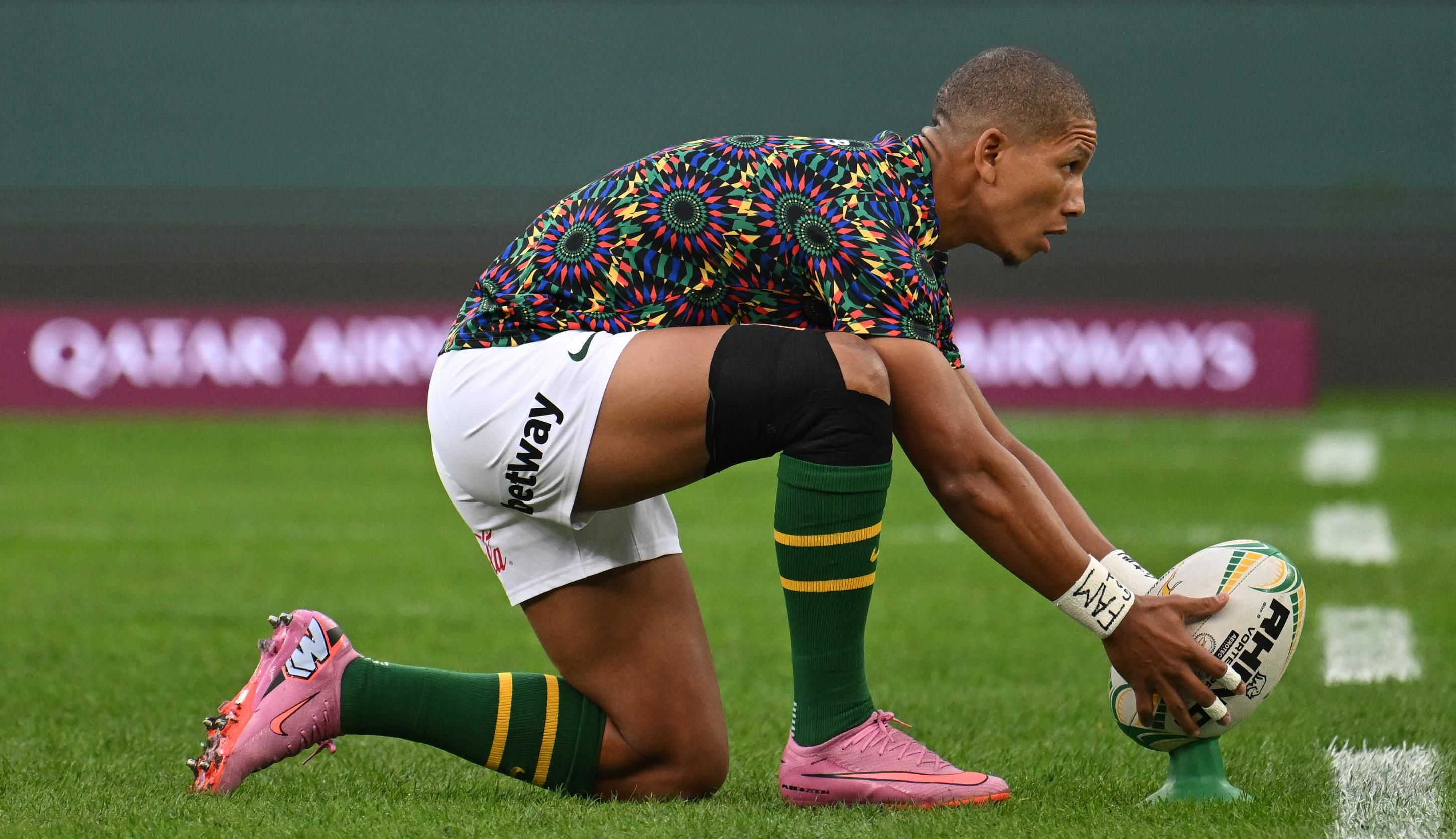 One for the Manie, two for the show . . . Springbok Libbok brought his ...