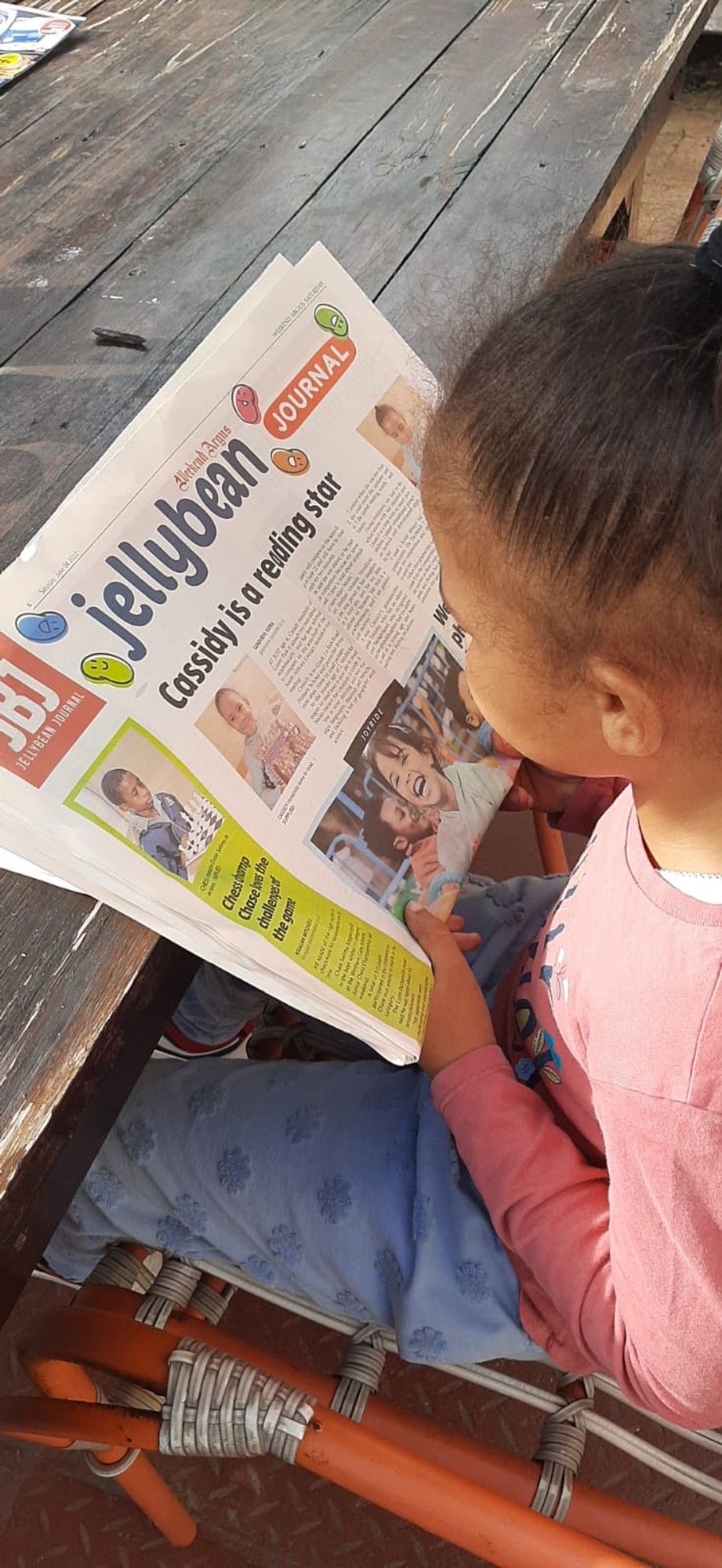 Reading her way to the nationals