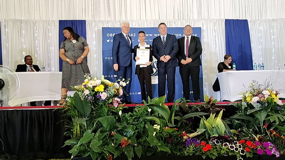 [PICS & VIDEO] Take a bow, matrics: Premier honours Kaapse top Grade 12 ...