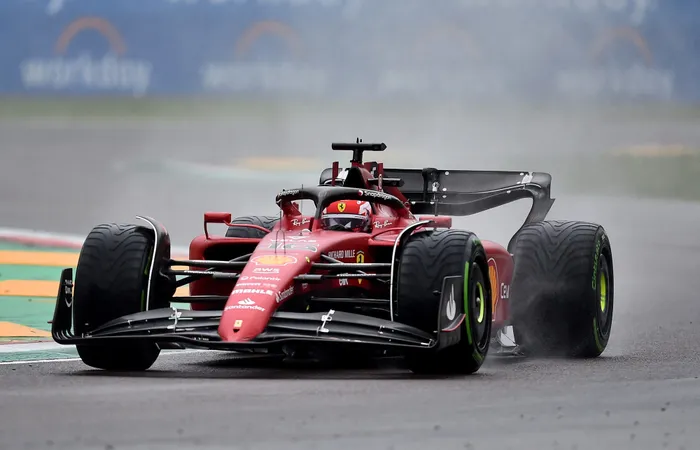 Ferrari duo revel in rain for Emilia Romagna practice