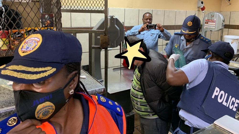 VIDEO & PICS: Butcher arrested for 'selling vrot vleis'