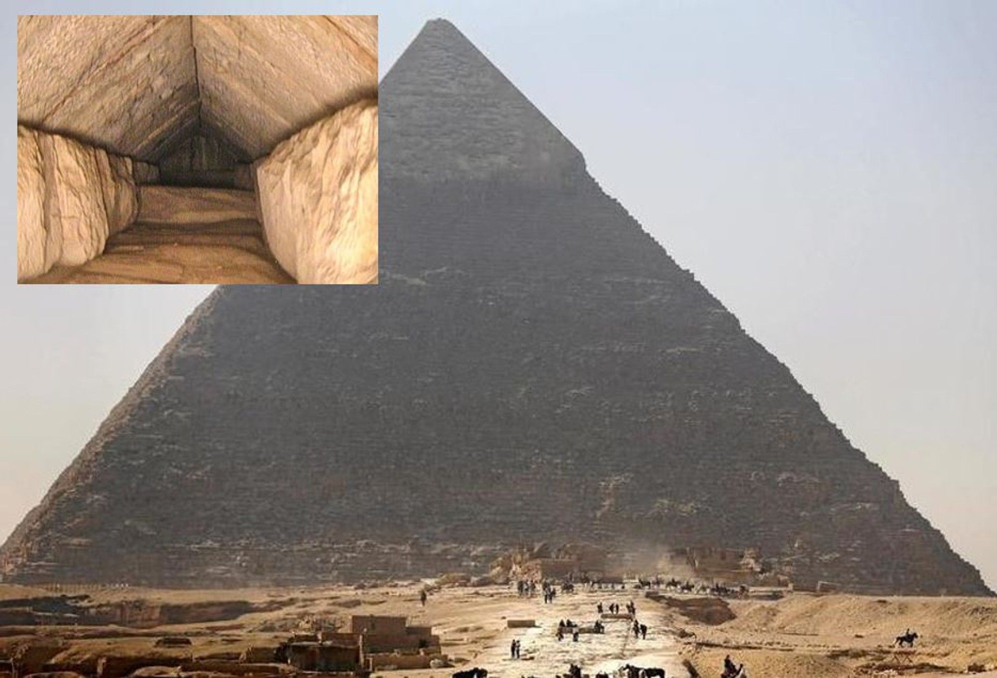 Scientists reveal hidden corridor in Great Pyramid of Giza