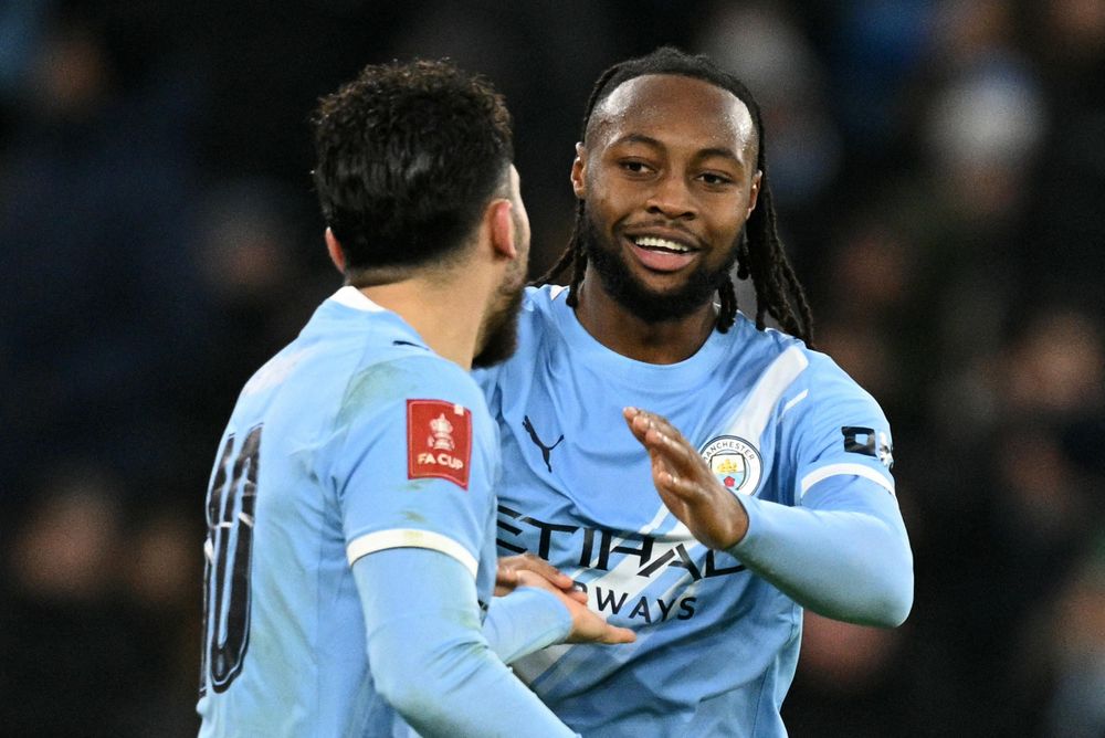 SEMENYO ENJOYS DREAM DEBUT AS MAN CITY SMASH EXETER