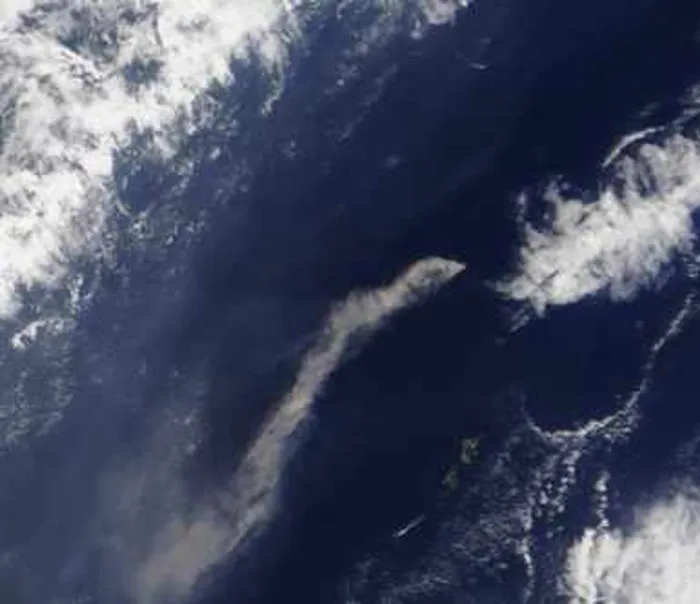 Volcano belches smoke in Northern Marianas