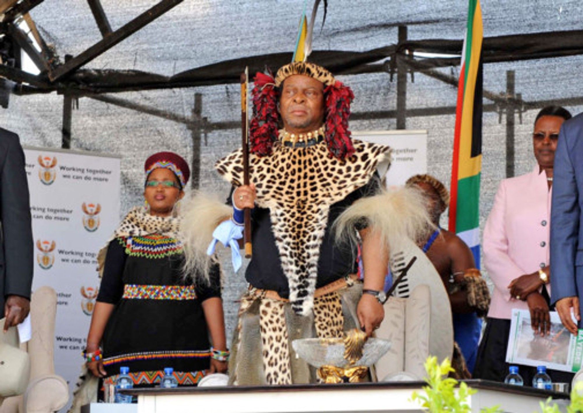 Zulu king’s finances are in a shambles