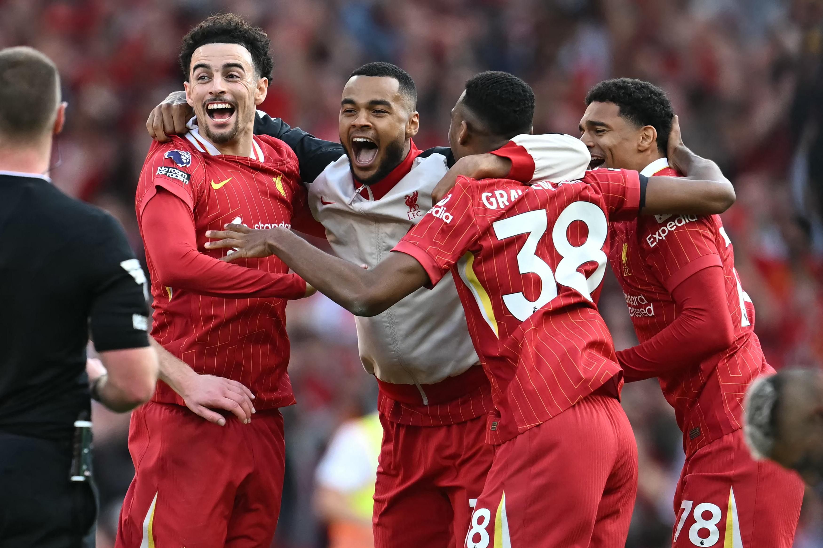 Liverpool clinches Premier League title with dominant victory over Tottenham