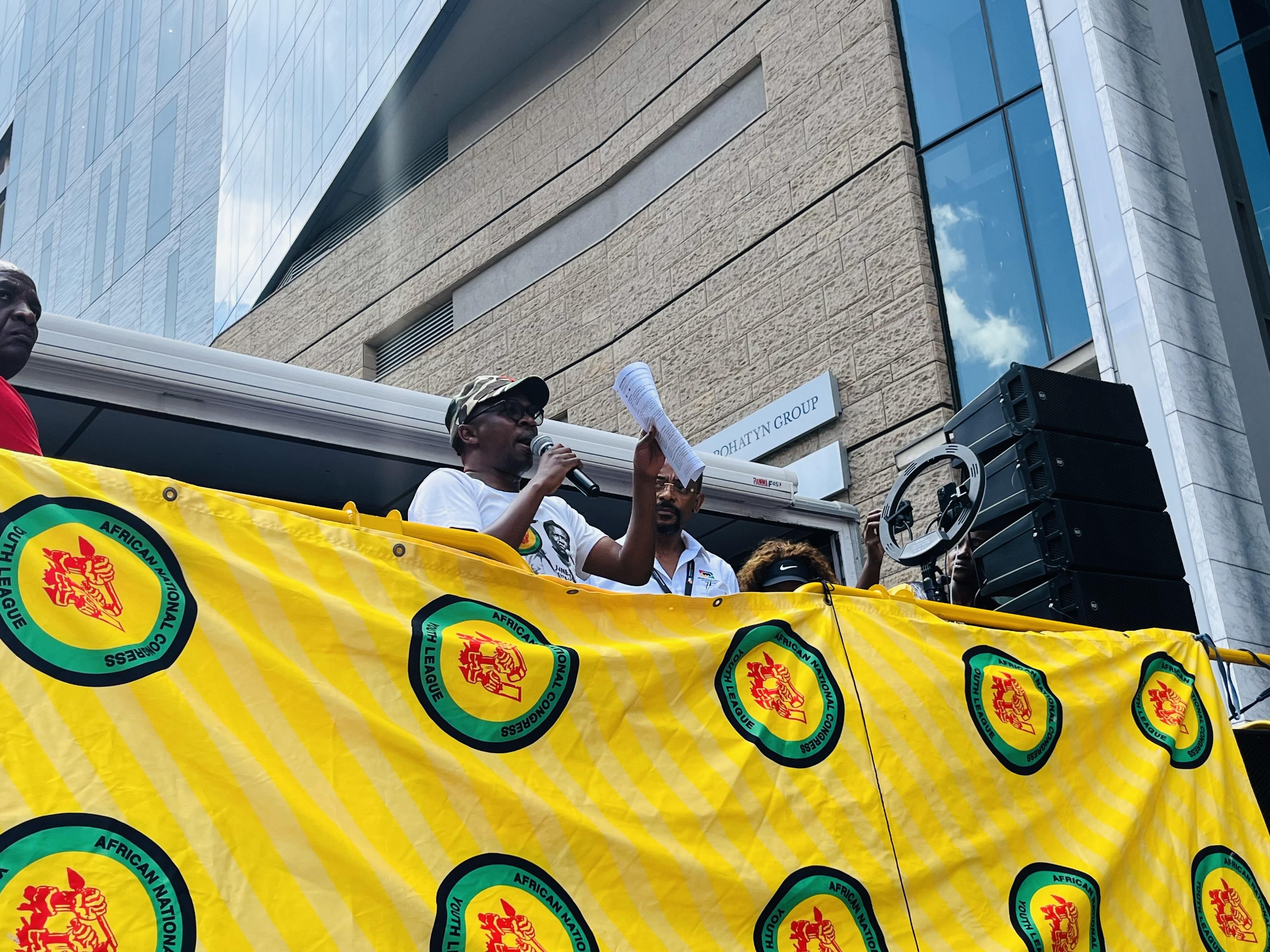 ANC Youth League's Collen Malatji claims mine owners are the real zama-zamas