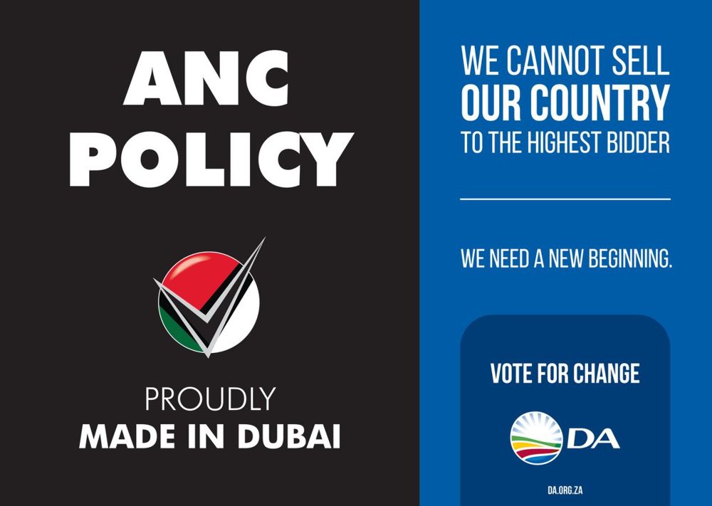 DA slammed for 'illegal use of Proudly SA logo'