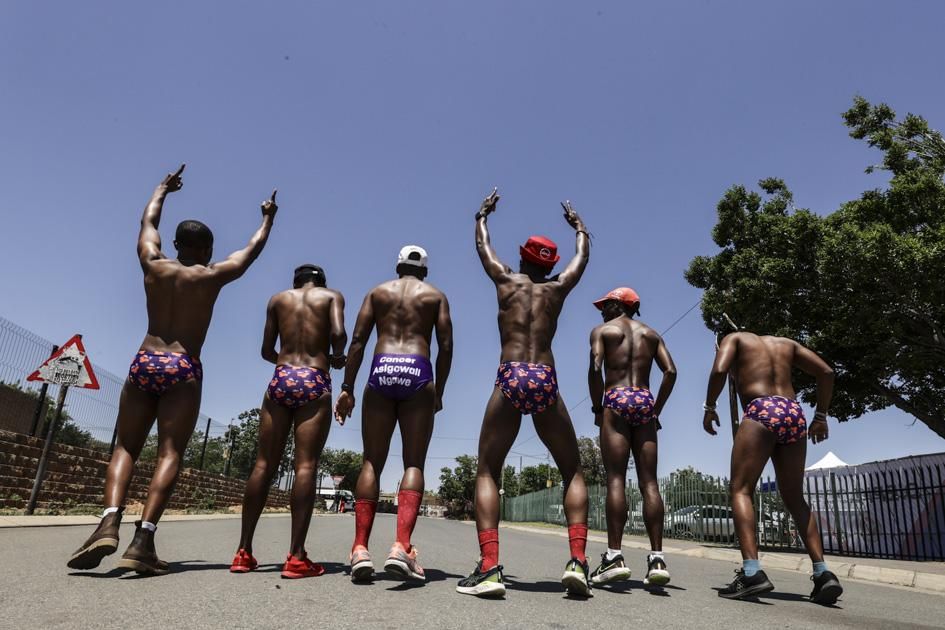 No pants, no problem, ballsy Joburg men run to raise awareness for ...
