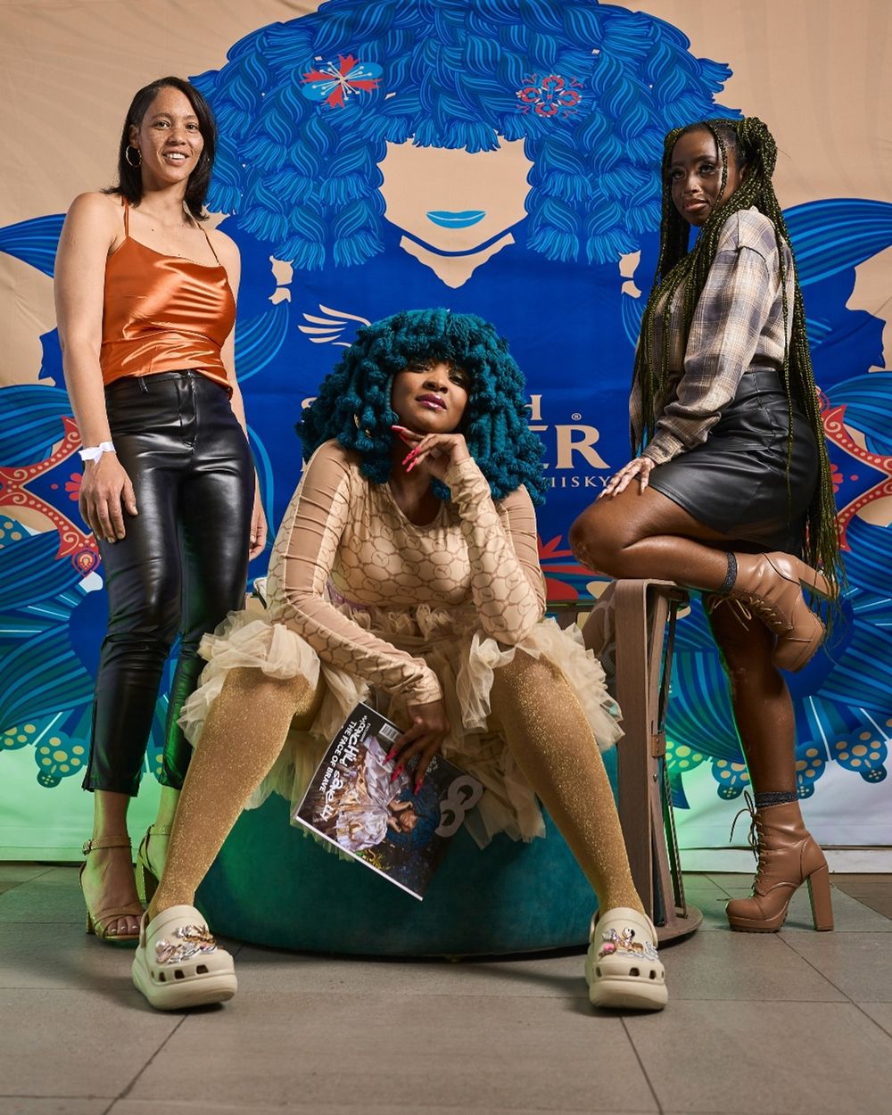 A look inside the GQ x Moonchild Sanelly cover reveal celebration