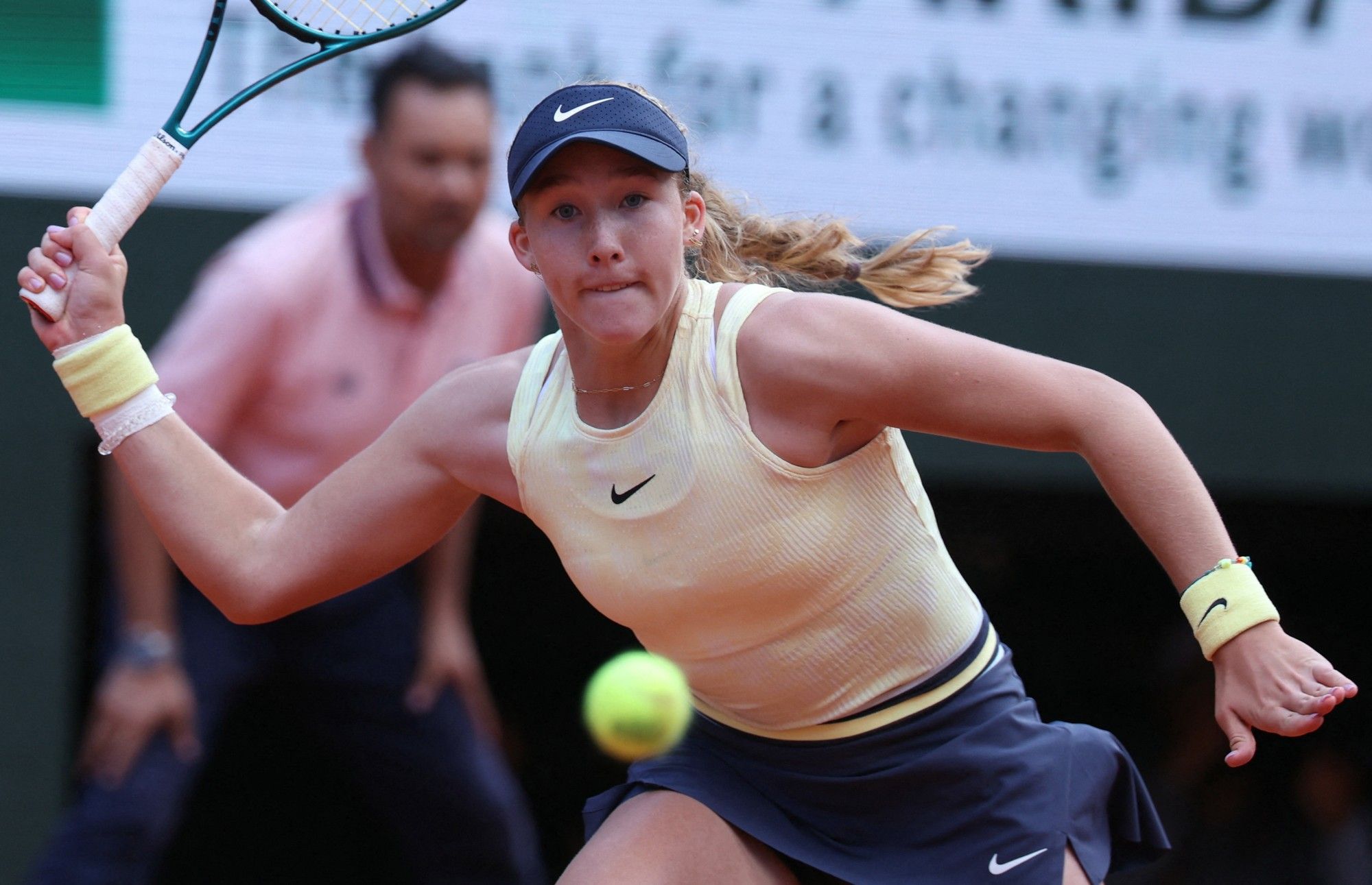 Mirra Andreeva stuns Aryna Sabalenka to become youngest Grand Slam semi-finalist since 1997