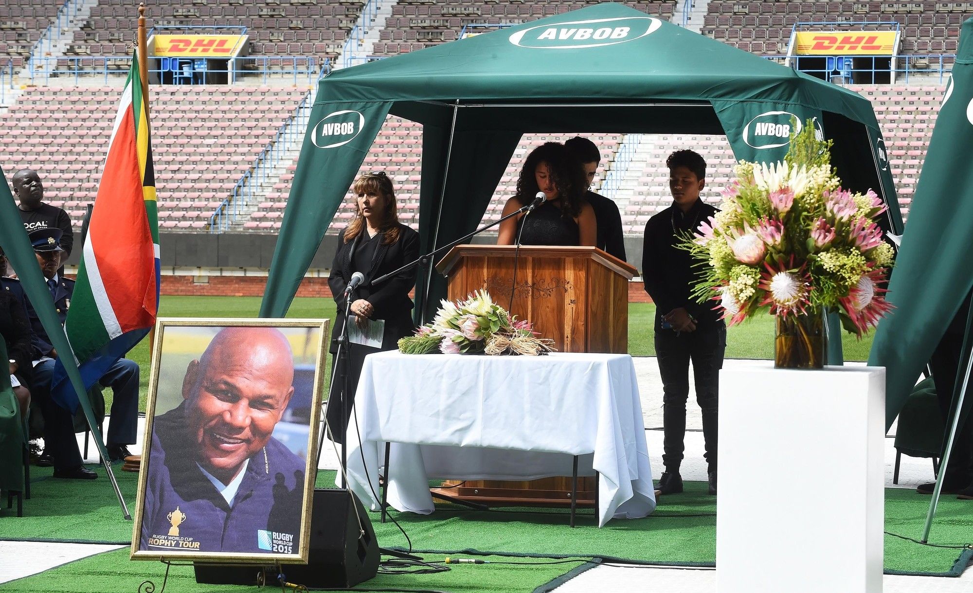 LOOK: Thousands gather to bid farewell to legend Chester Williams