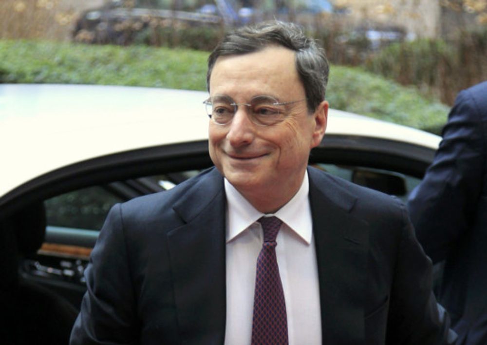 ECB's Draghi dashes hope for more loans