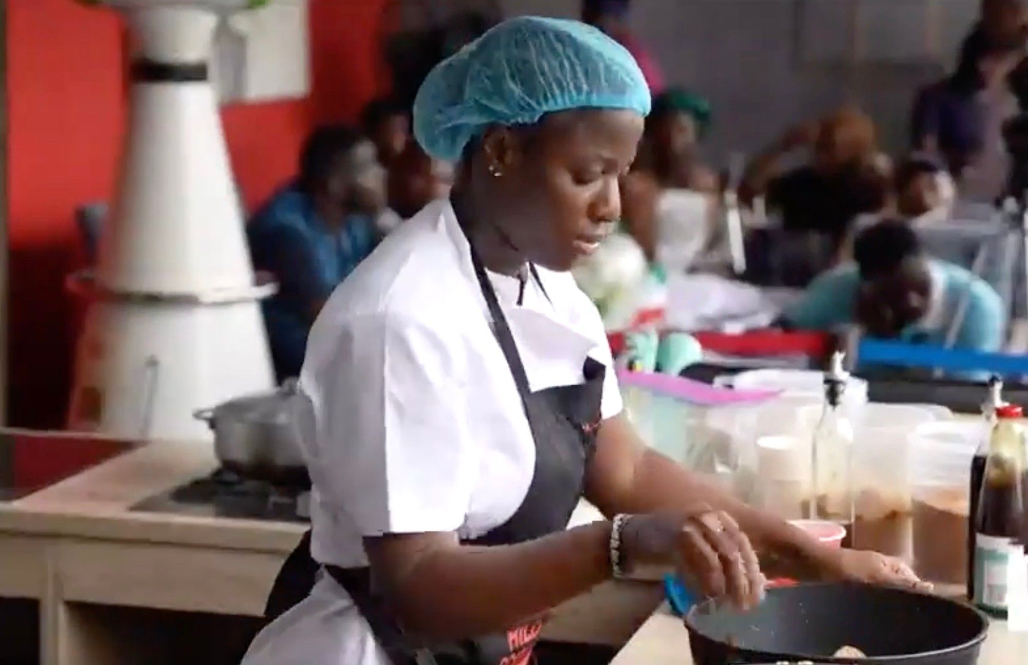 WATCH: Nigeria chef cooks up Guinness record in four days