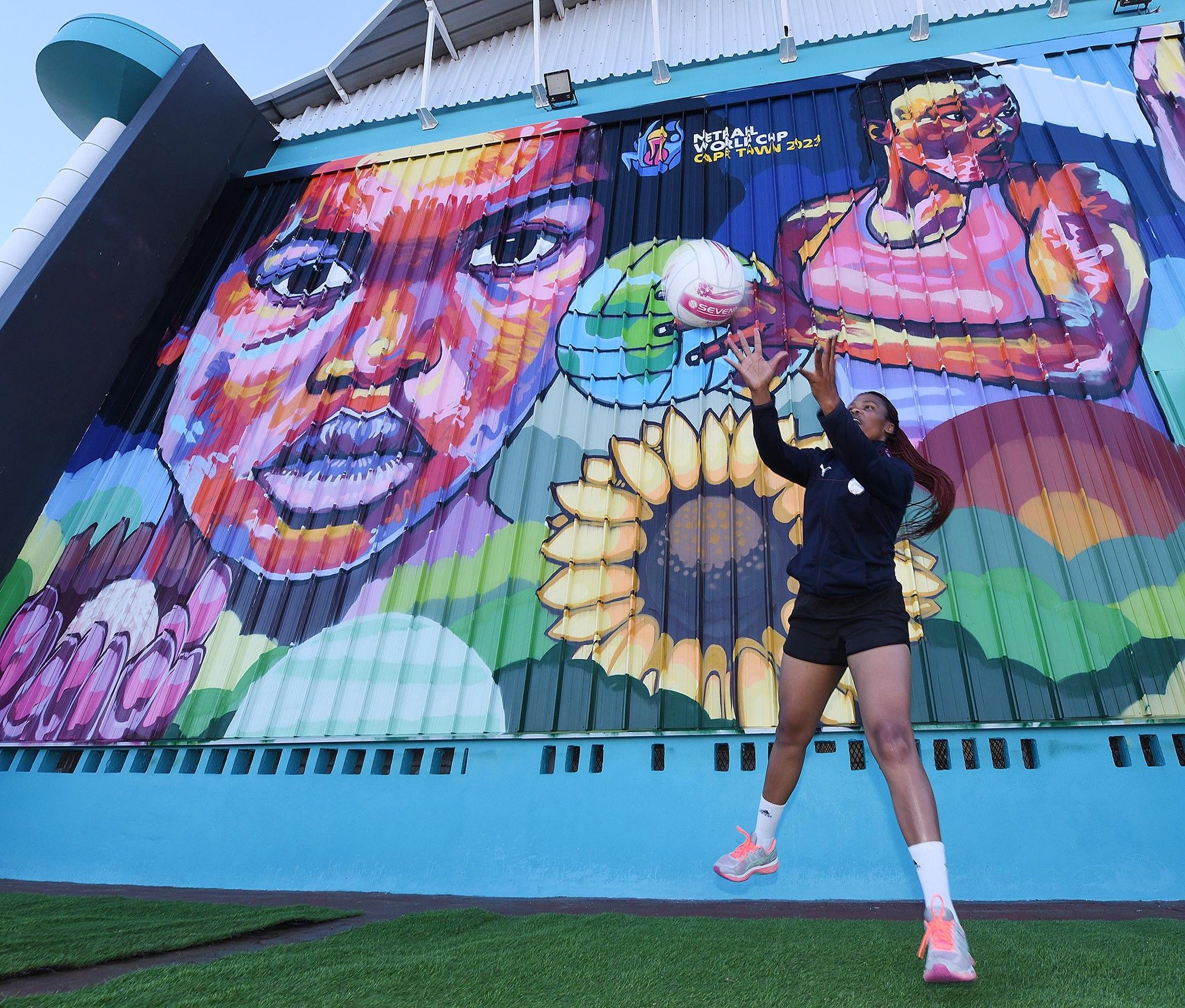 City unveils mural to mark 365 days to Netball World Cup
