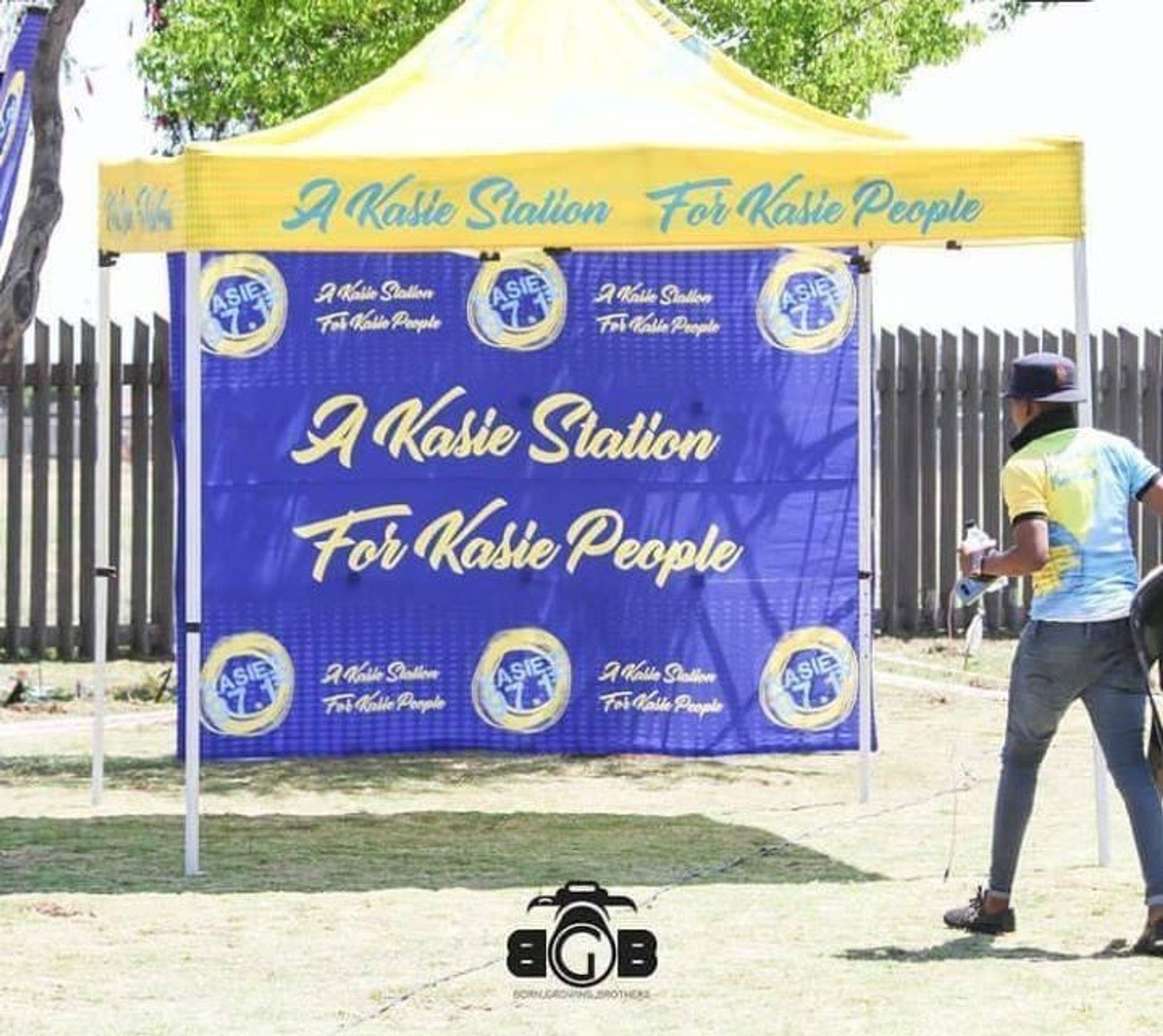 KasieFM forms human chain to save their studio from looters