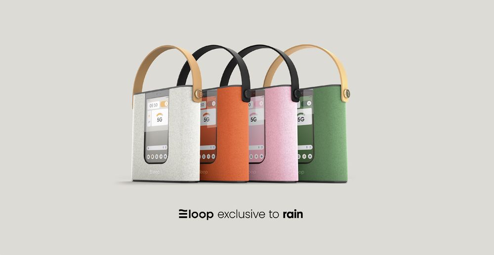 rain launches a new way to connect. It’s a loop.