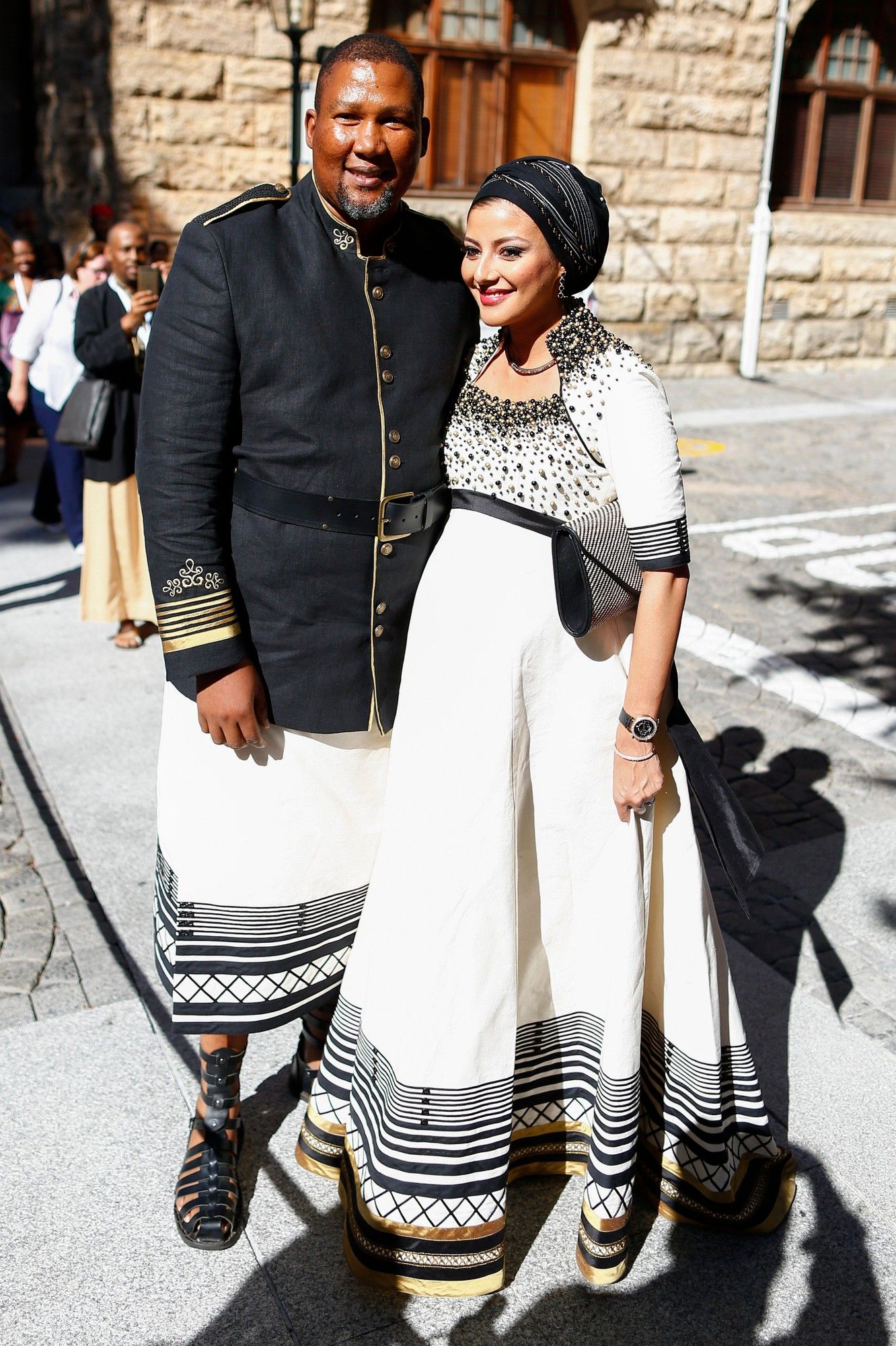 Naming plan in place Mandla and Rabia' s baby